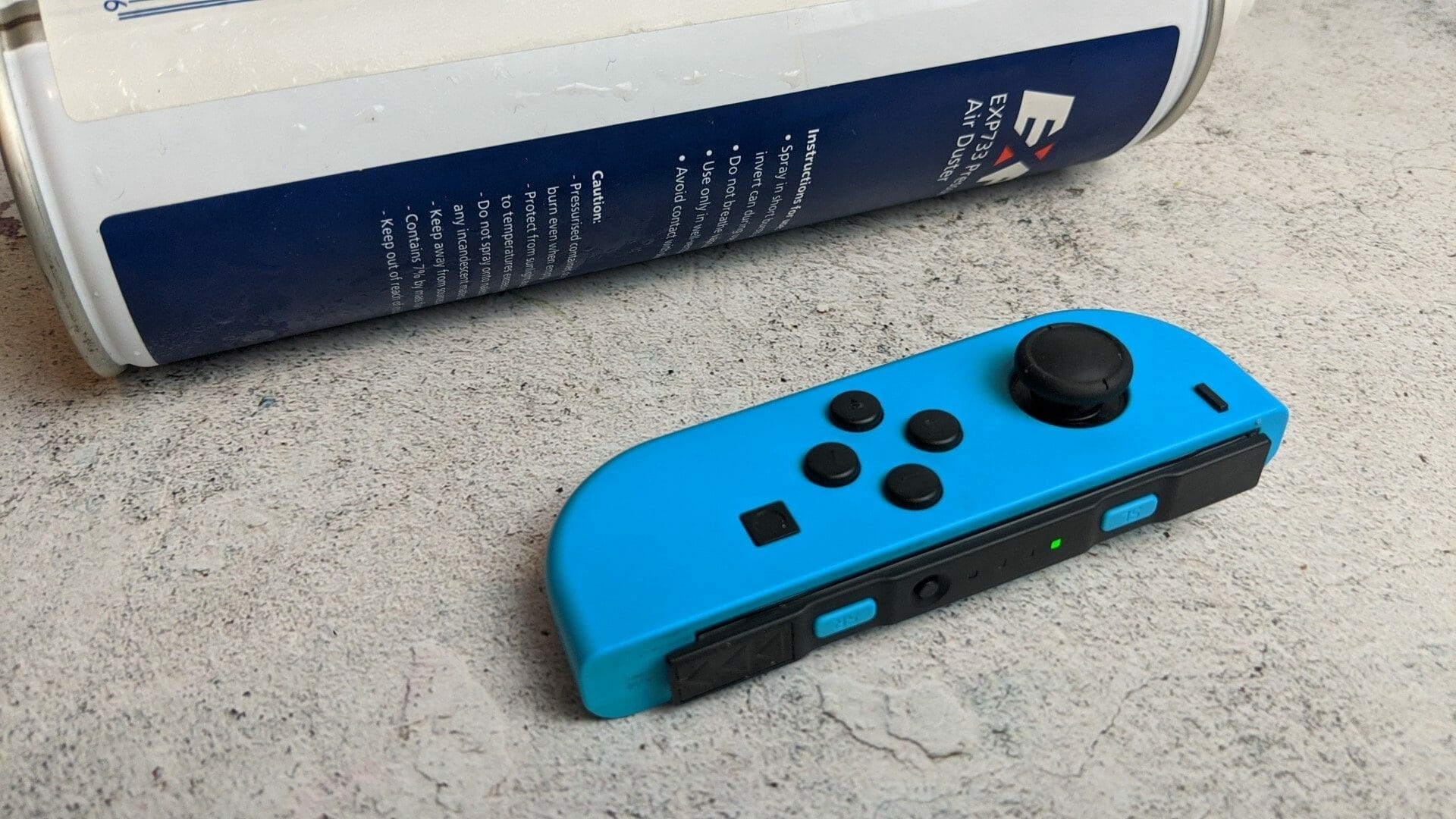 HOW I FIXED MY NINTENDO SWITCH JOYCON DRIFT ISSUE USING A PRESSURISED AIR