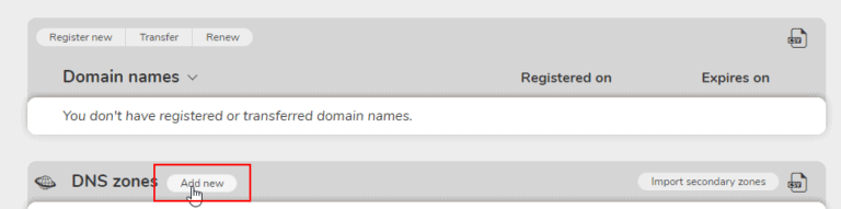 HOW TO MANAGE YOUR WEBSITE DNS ENTRIES