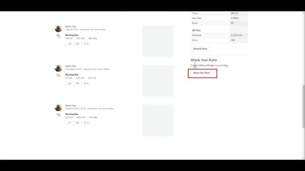 HOW TO ADD STRAVA WIDGET TO A WEBSITE