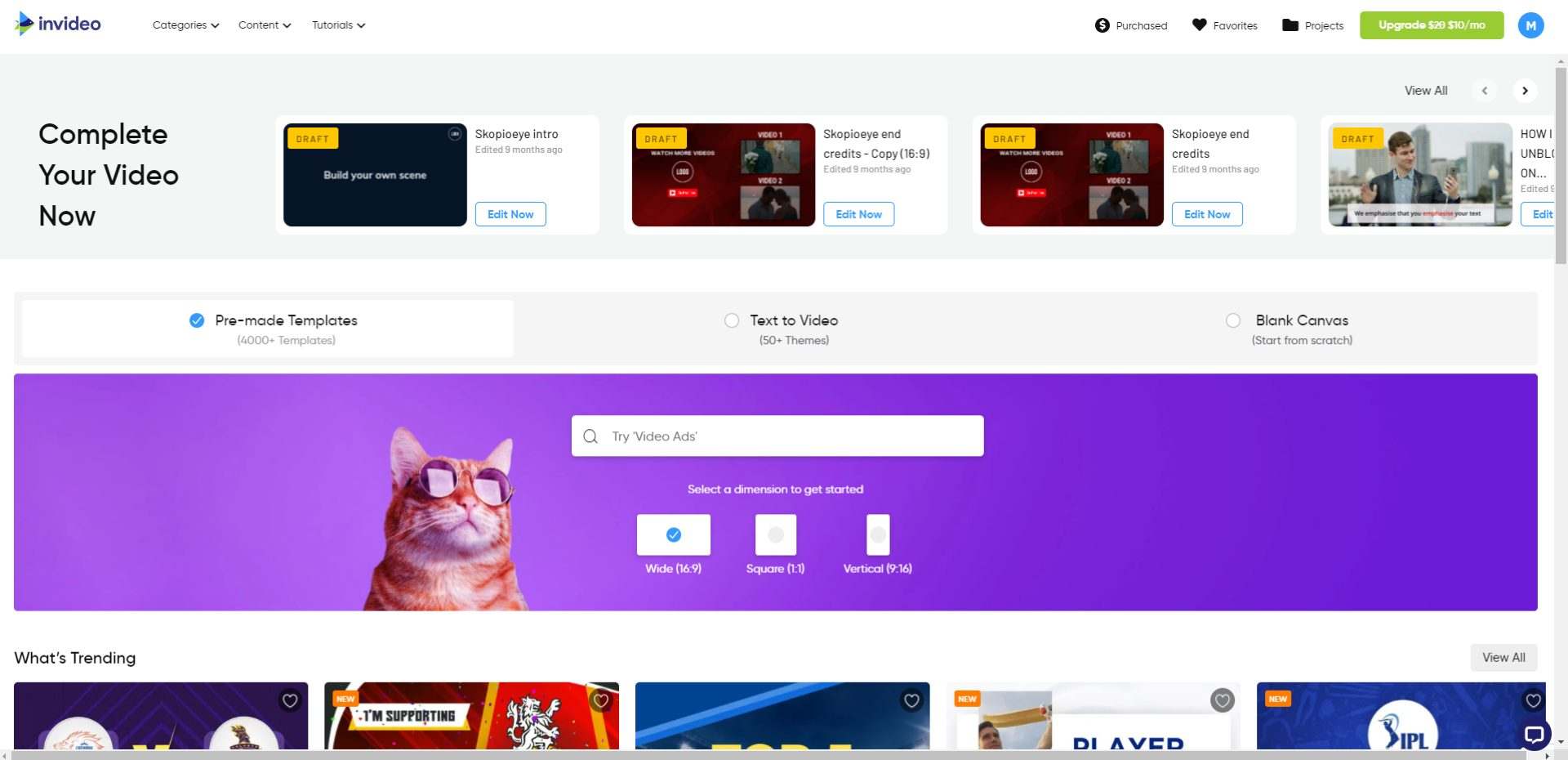INVIDEO - VIDEO EDITOR