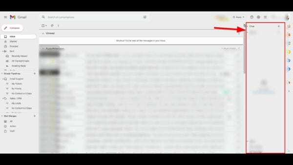 HOW TO REMOVE GMAIL CHAT AND ROOMS TABS ON MOBILE AND BROWSER