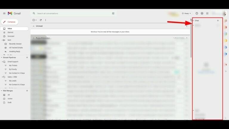 HOW TO REMOVE GMAIL CHAT AND ROOMS TABS ON MOBILE AND BROWSER