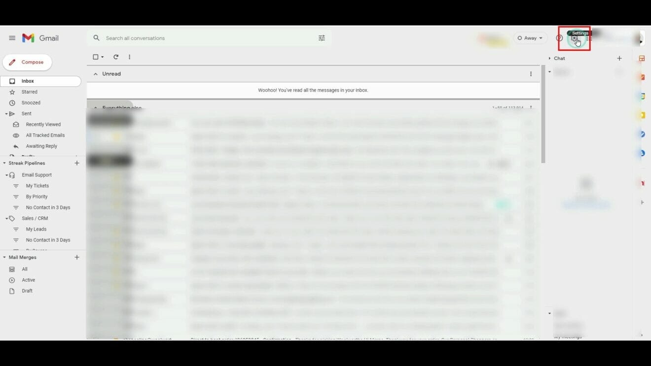 HOW TO REMOVE GMAIL CHAT AND ROOMS TABS ON MOBILE AND BROWSER