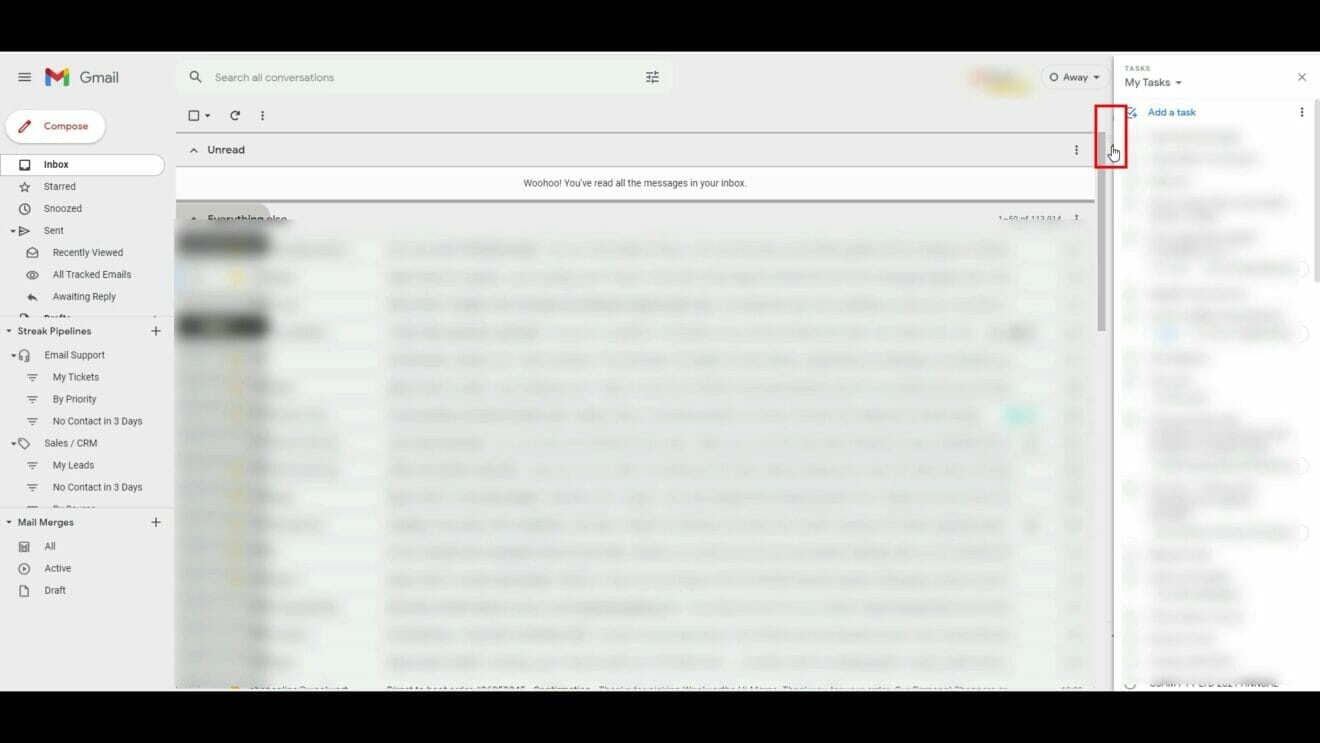 HOW TO REMOVE GMAIL CHAT AND ROOMS TABS ON MOBILE AND BROWSER