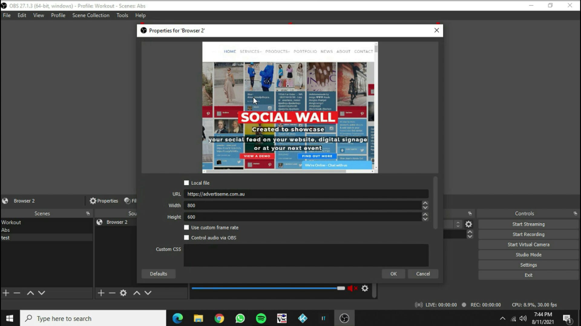 HOW TO FIX OBS BROWSER SOURCE NOT DISPLAYING