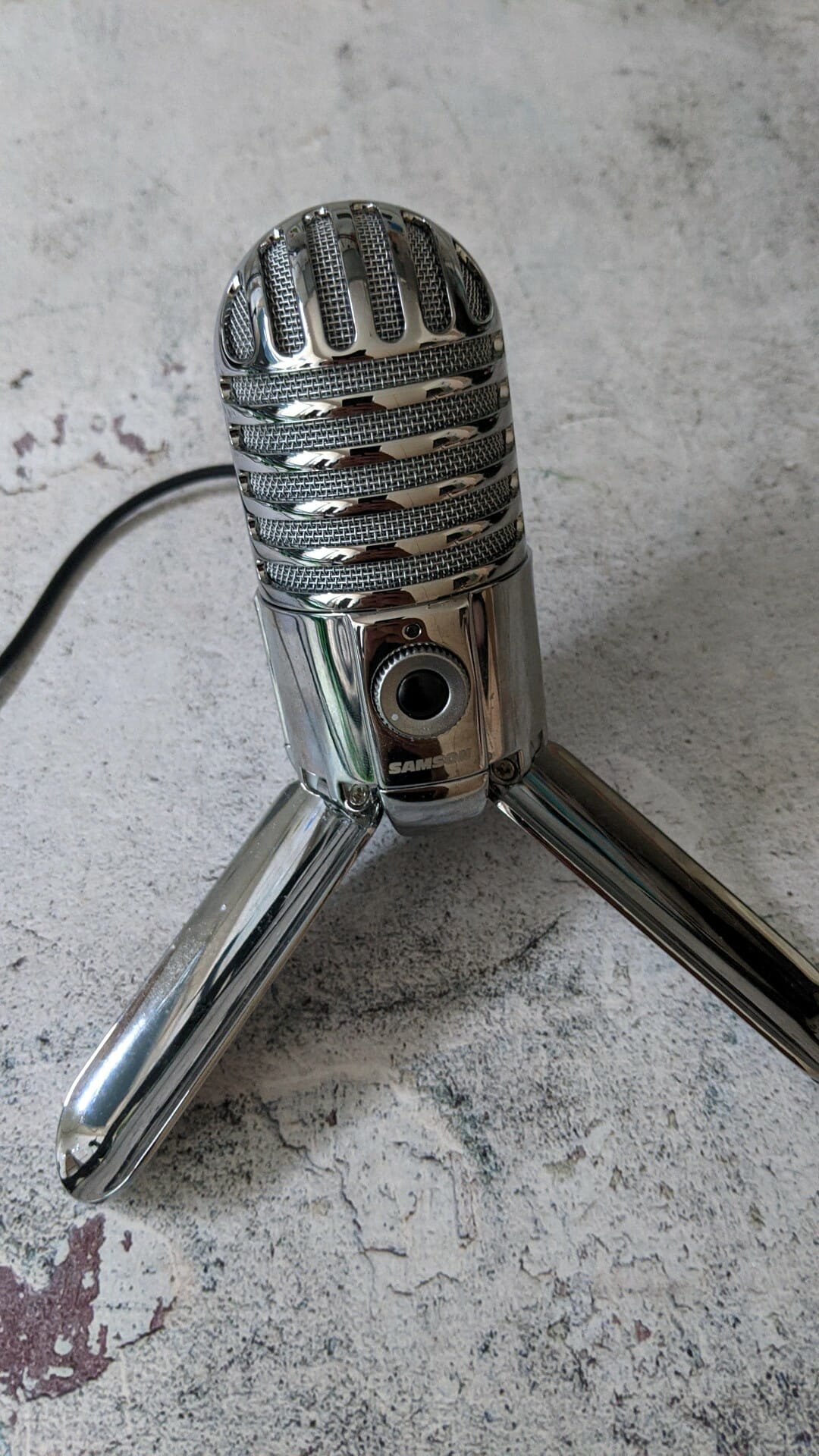 USING THE SAMSON MICROPHONE FOR YOUTUBE