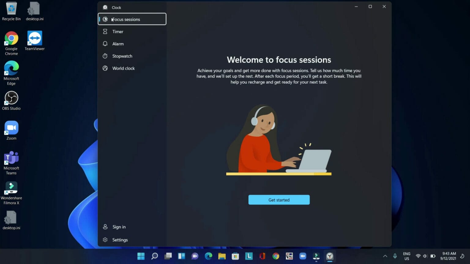 WHERE IS THE CLOCK TIMER AND STOPWATCH IN WINDOWS 11
