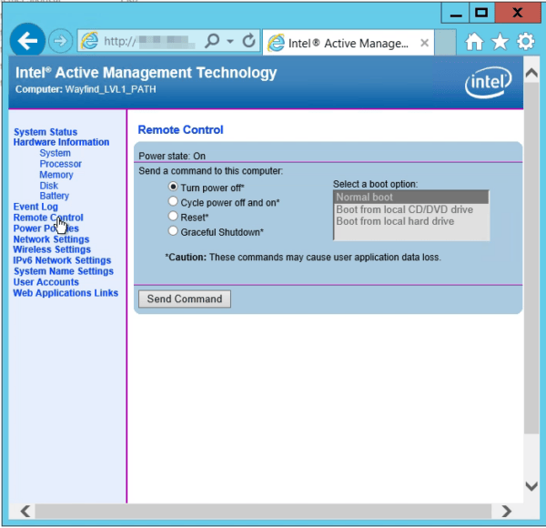 USING THE INTEL SETUP AND CONFIGURATION SOFTWARE FOR INTEL AMT