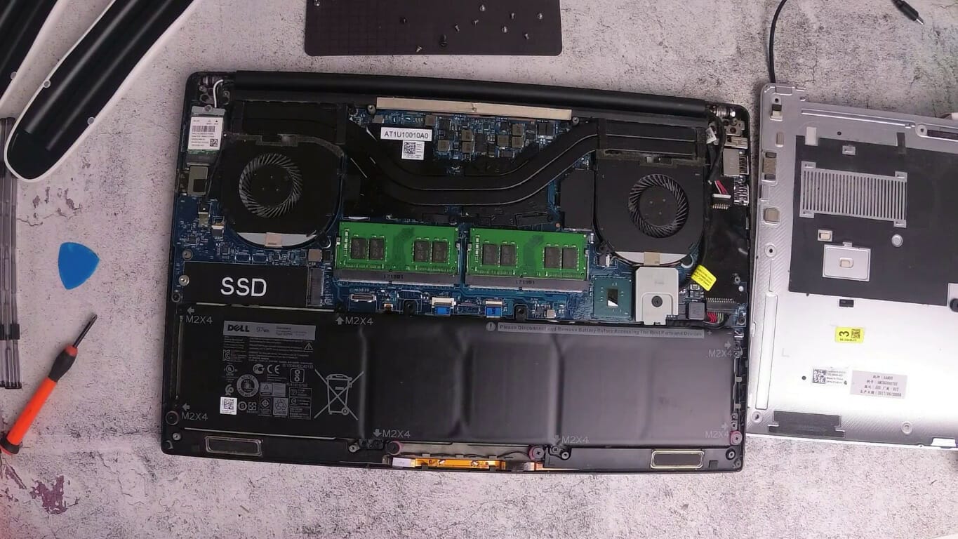 HOW TO OPEN THE DELL XPS BACK COVER