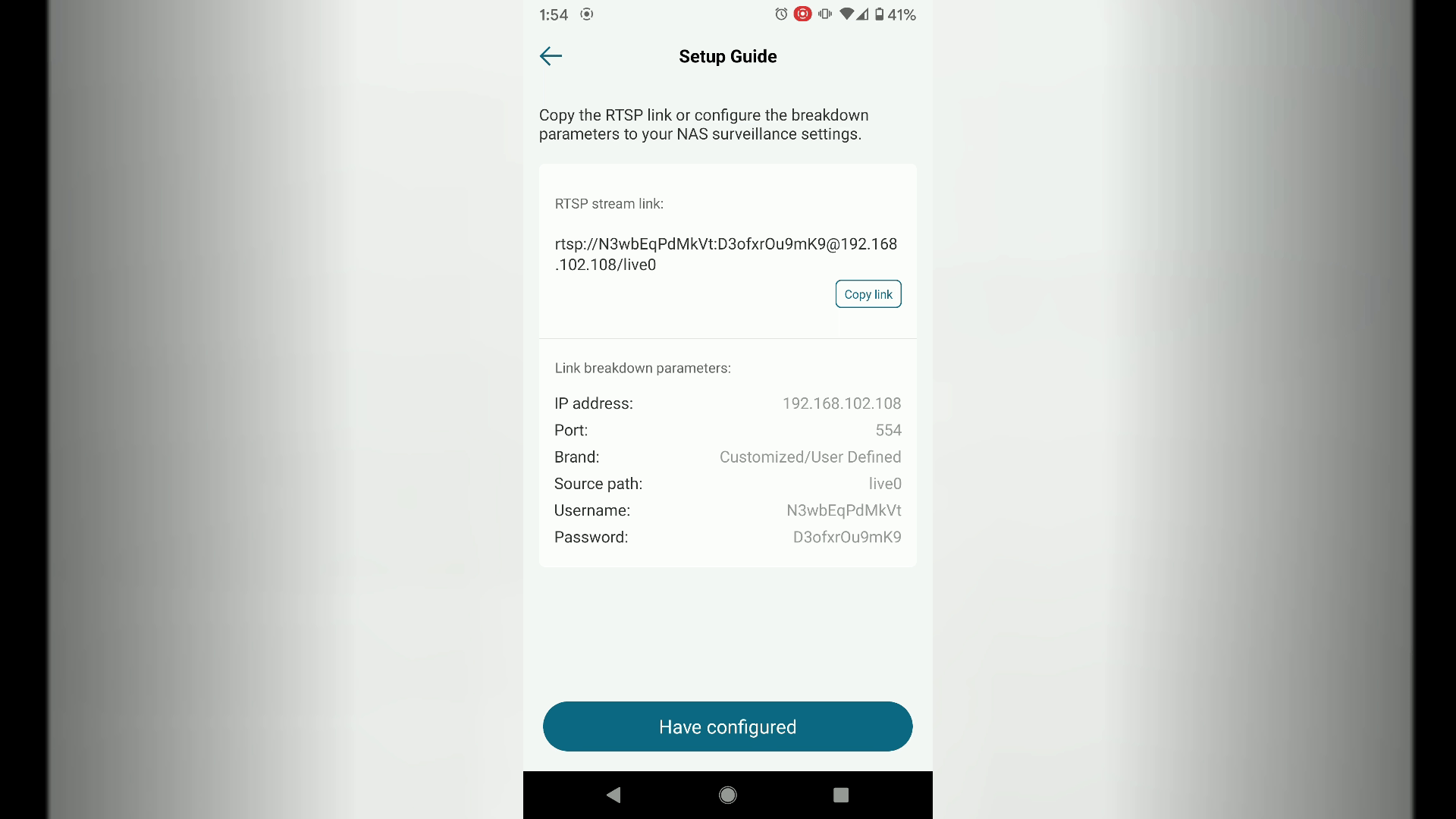 CONNECTING EUFY CAMERA TO QNAP NAS