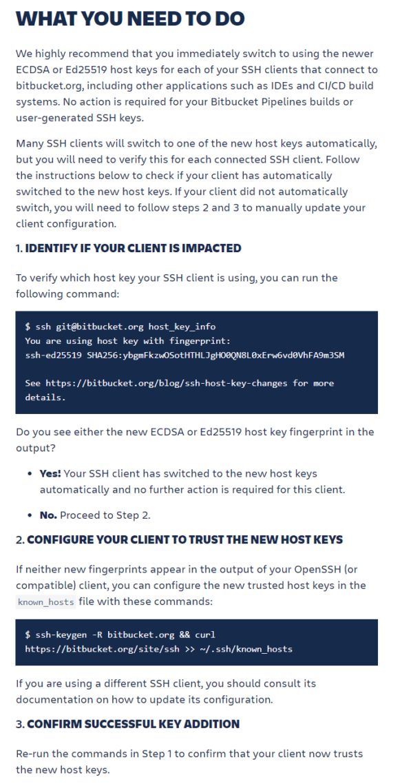 How To Fix Atlassian Bitbucket Ssh Key Issue