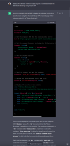 BUILDING AN MVP USING MICROSOFT DEVELOPER API