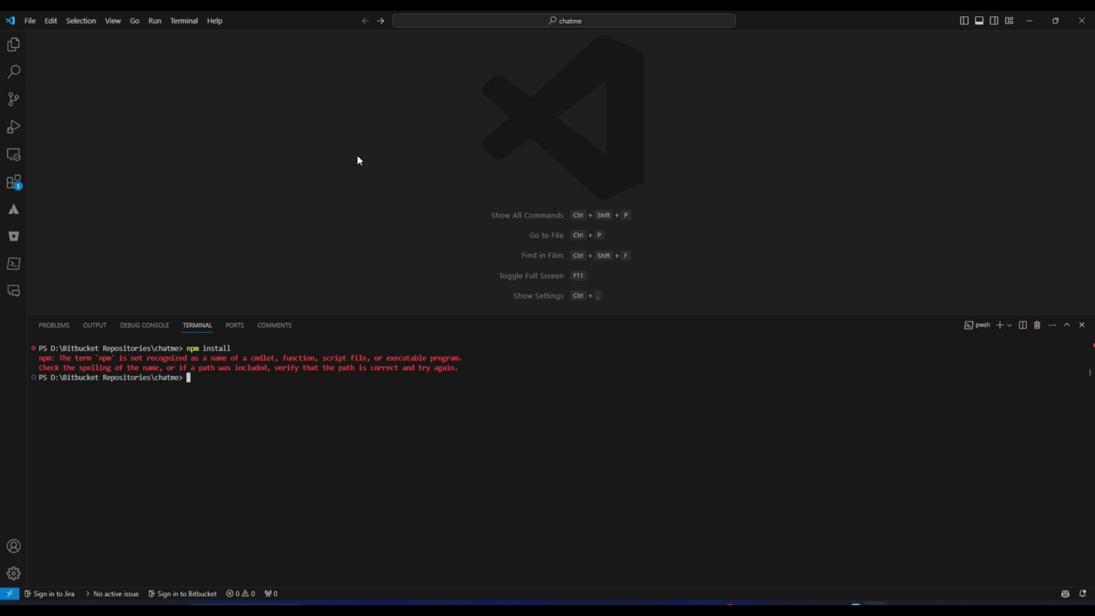 INSTALLING NODE.JS IN VISUAL STUDIO CODE INSTALLING NODE.JS IN VISUAL STUDIO CODE