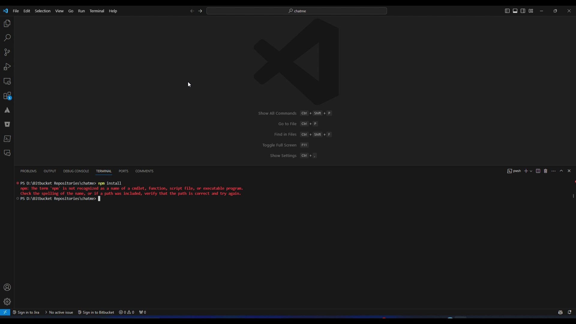 INSTALLING NODE.JS IN VISUAL STUDIO CODE INSTALLING NODE.JS IN VISUAL STUDIO CODE