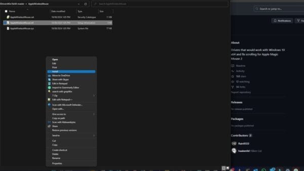 GETTING YOUR APPLE MAGIC MOUSE 2 SCROLLING ON WINDOWS 11 - STEP-BY-STEP
