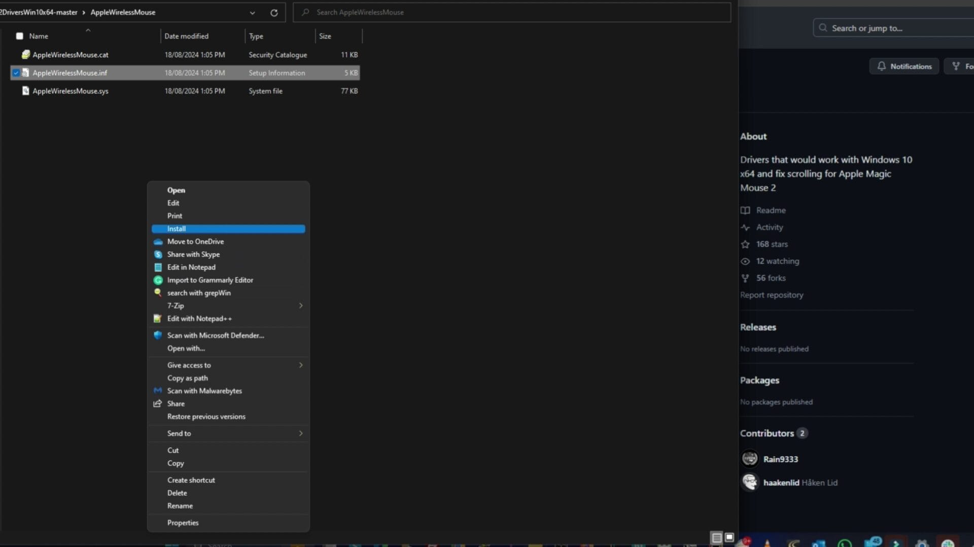 GETTING YOUR APPLE MAGIC MOUSE 2 SCROLLING ON WINDOWS 11 - STEP-BY-STEP