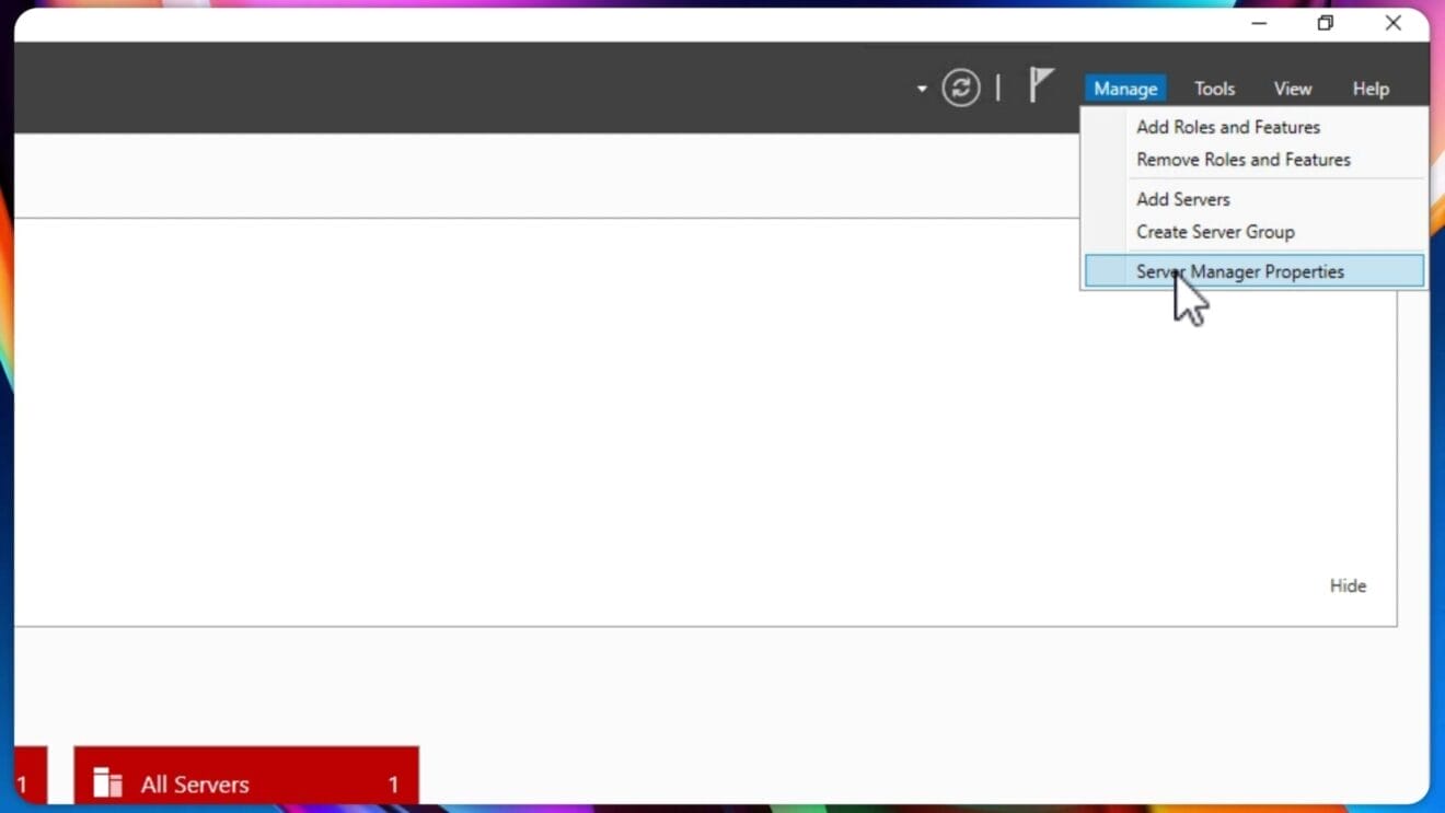 MASTERING WINDOWS SERVER 2022: DISABLING SERVER MANAGER POP-UP