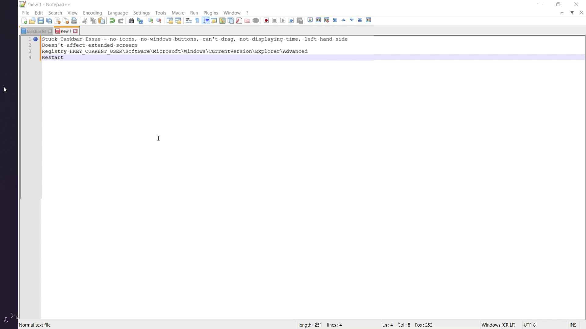 HOW TO FIX A STUCK WINDOWS 11 TASKBAR ISSUE: A STEP BY STEP GUIDE